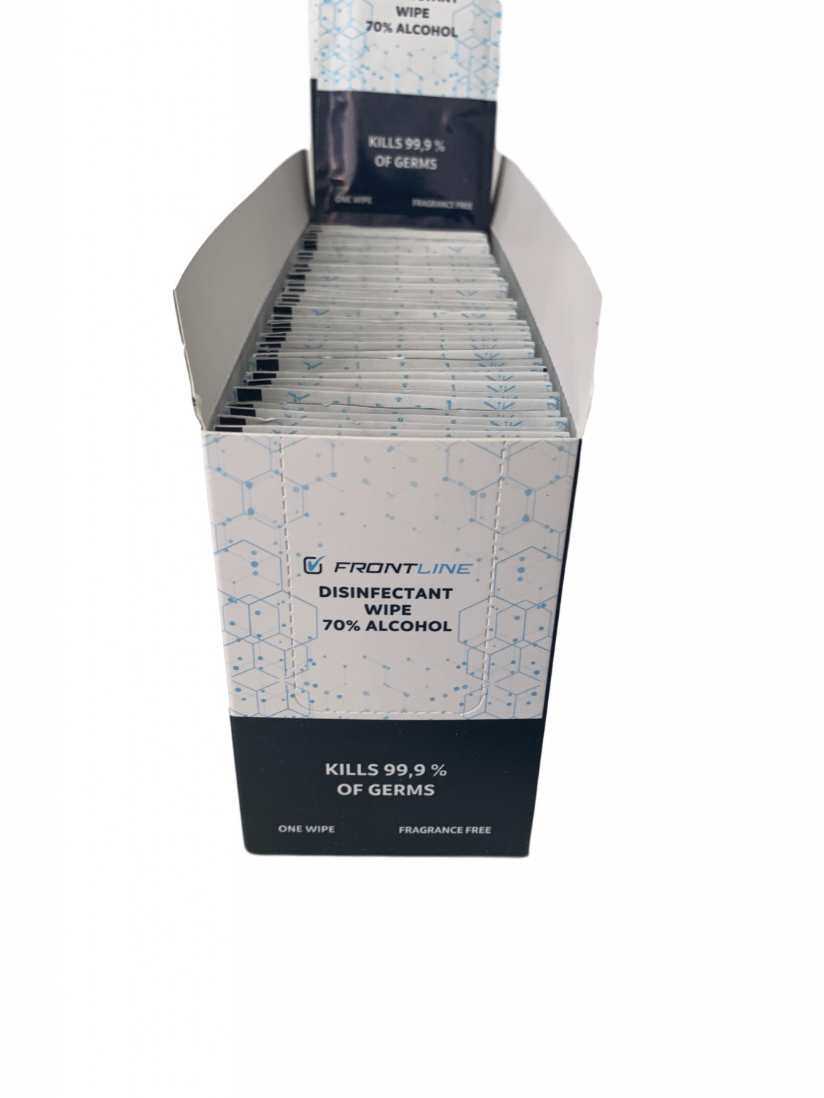 Individually Packed Alcohol Wipes- box 50 - MADVIK